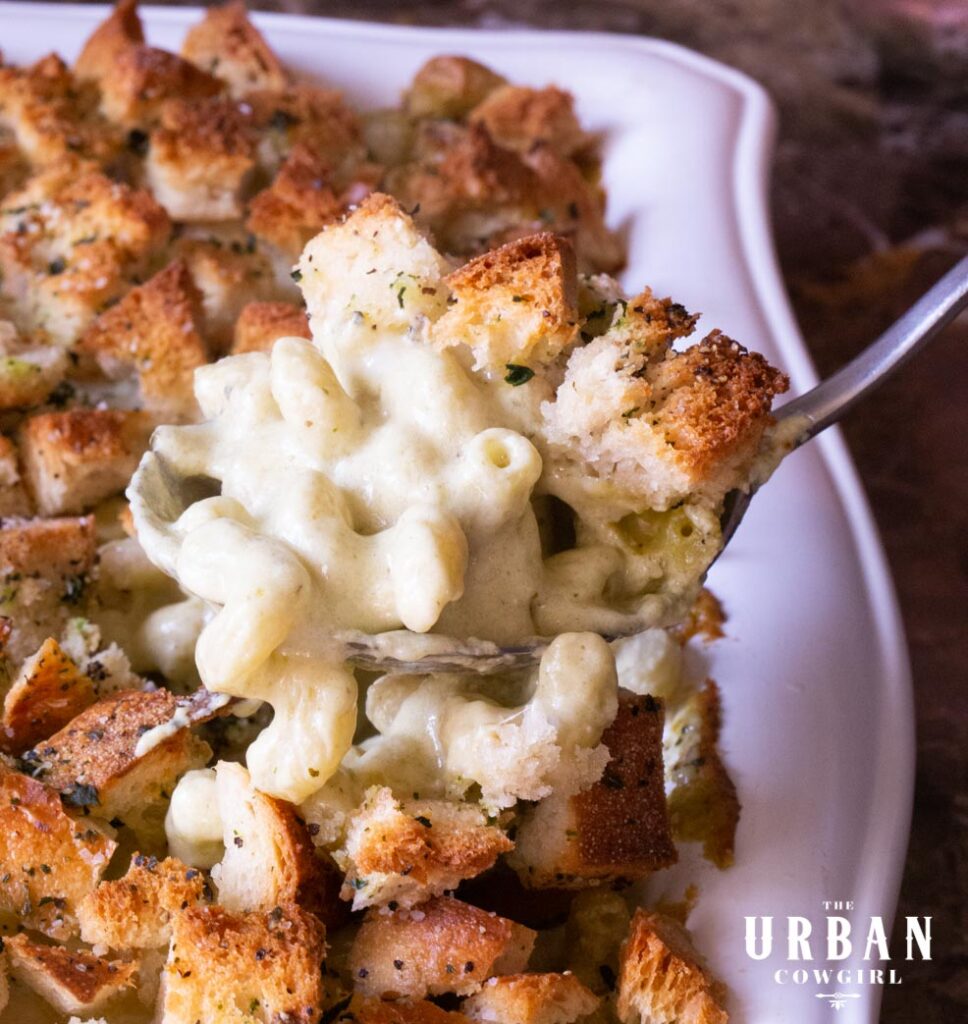 Poblano Mac and Cheese Recipe | Urban Cowgirl