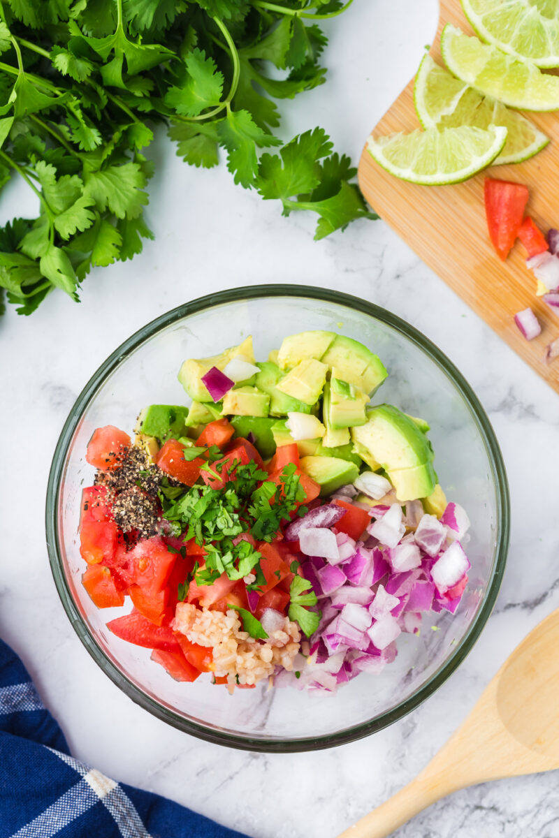 Avocado Salsa Recipe (Avocado Pico De Gallo) | Urban Cowgirl